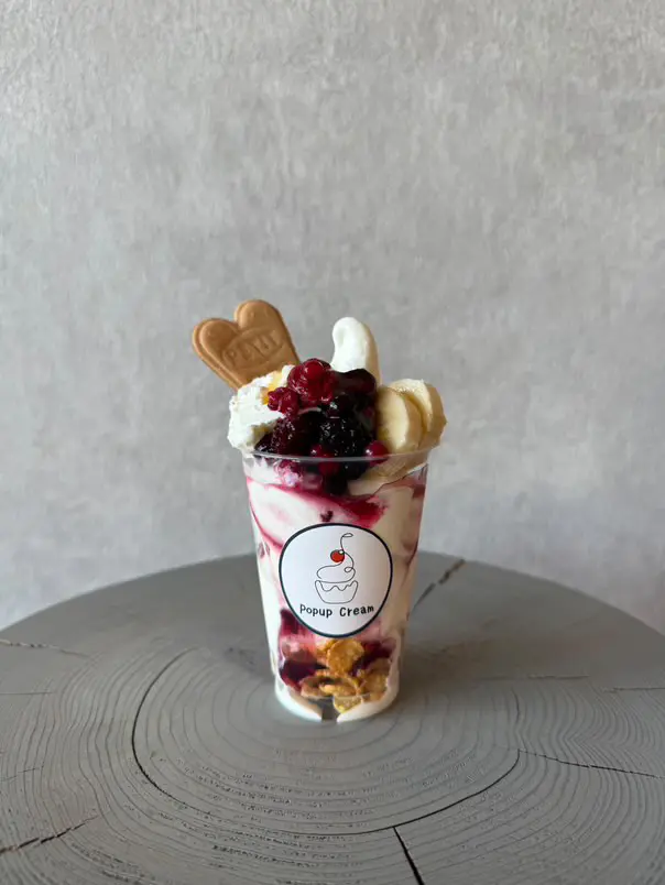 ソフトクリームがかわいいパフェに【Popup Cream】チョコに抹茶にフルーツに…富山市の新しいスイーツ店｜グルメ｜nan-nan｜富山を楽しむオススメ情報